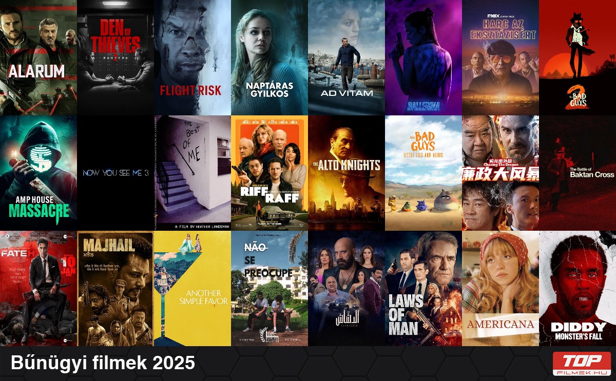 Legjobb krimi filmek 2025
